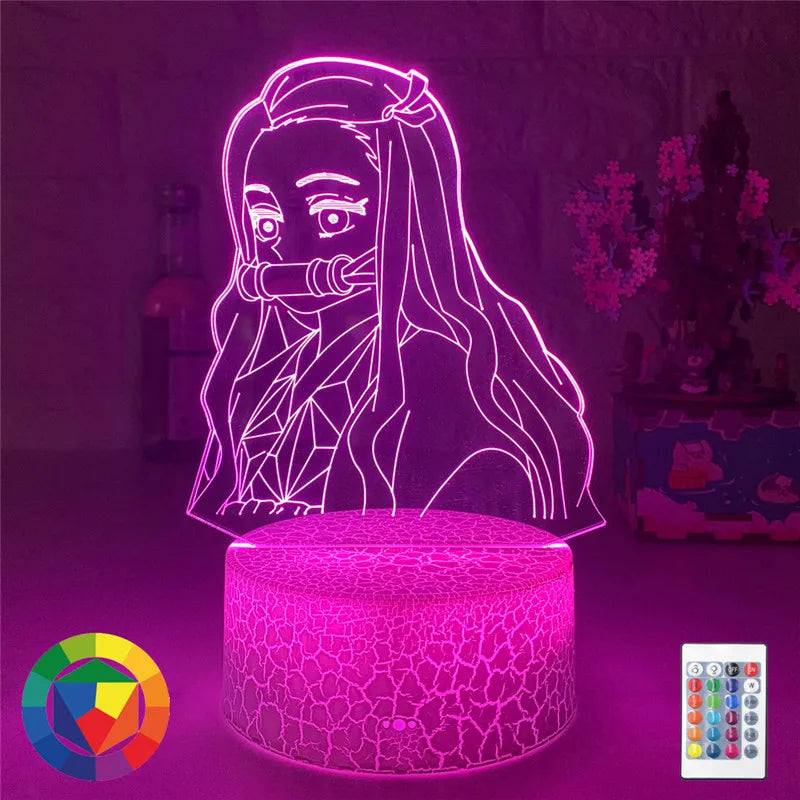 Nezuko Kamado- LED Night Lamp – The Anime Merch Global